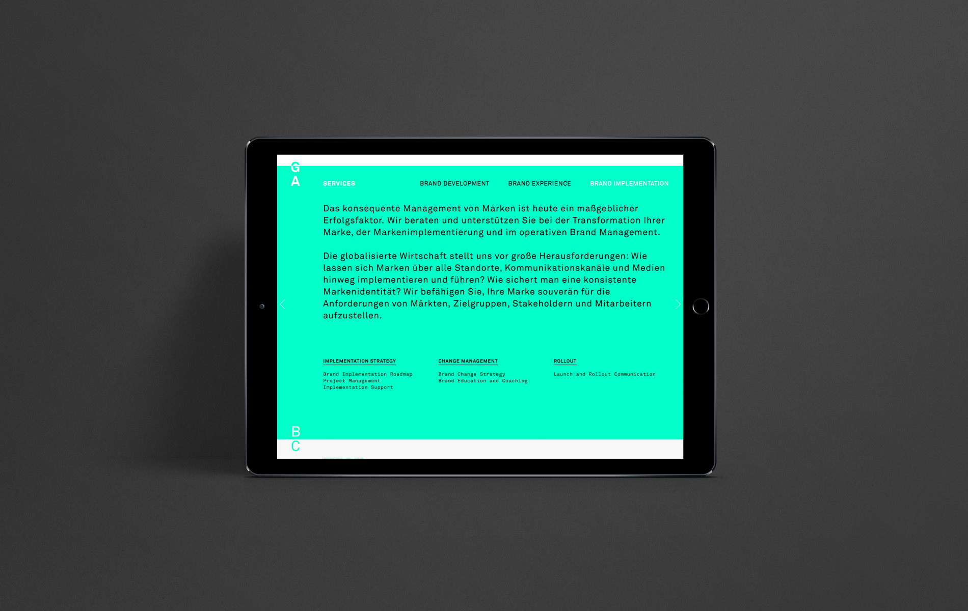 STUDIO DAVID WELBERGEN — Gregor Ade Brand Consulting